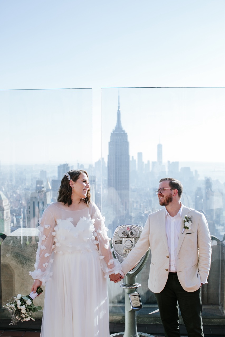 Chloe & Matt | New York Public Library Elopement | Eloping Is Fun NYC