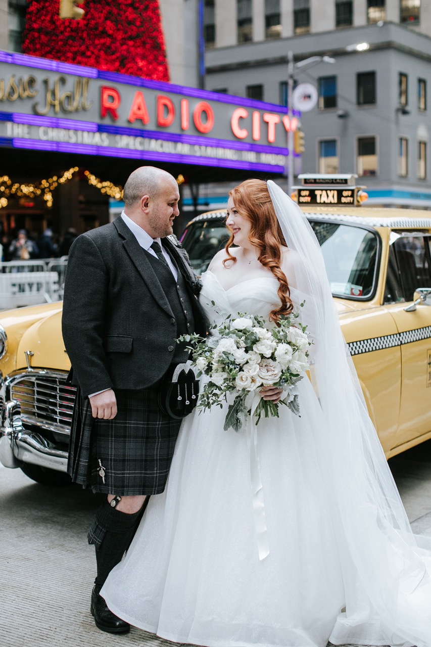 Stephanie & Daley | Rockefeller Center Elopement | Eloping Is Fun NYC